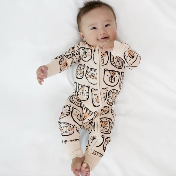 Little Sleepies | One Pieces | Little Sleepies Lion Tiger Bears Zippy ...